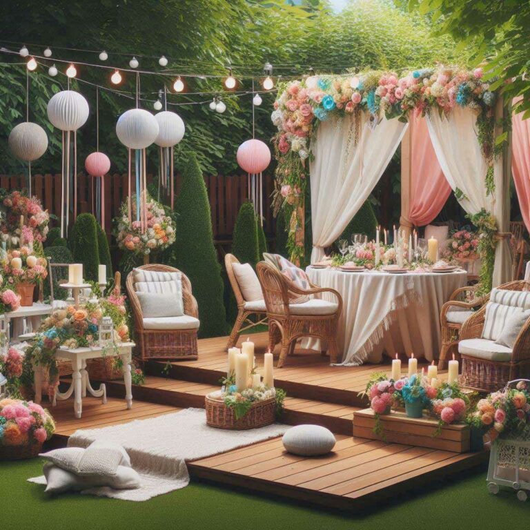 Gartenpartys leicht gemacht: Planung und Dekoration